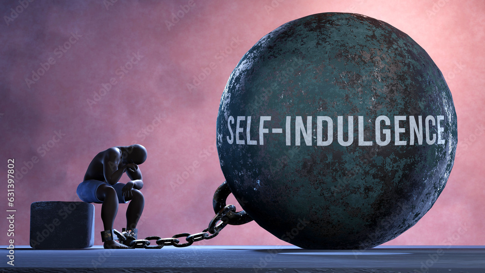 Self indulgence - a metaphor showing human struggle with Self ...