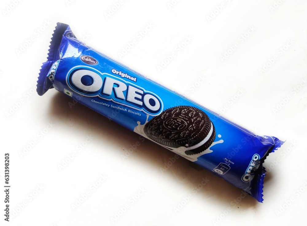 Guwahati, Assam, India - August 04, 2023 - Cadbury Oreo Vanilla Flavour ...