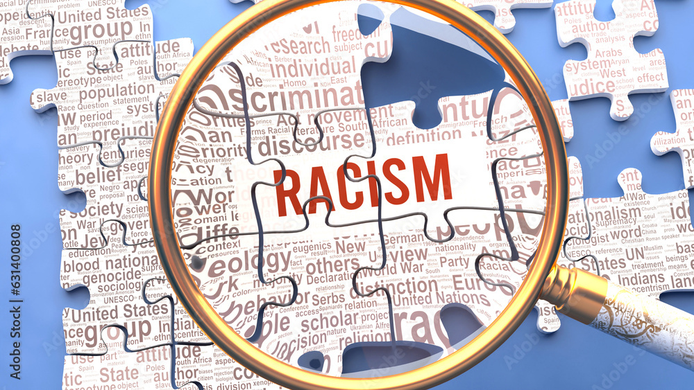 Racism being closely examined along with multiple vital concepts and ...