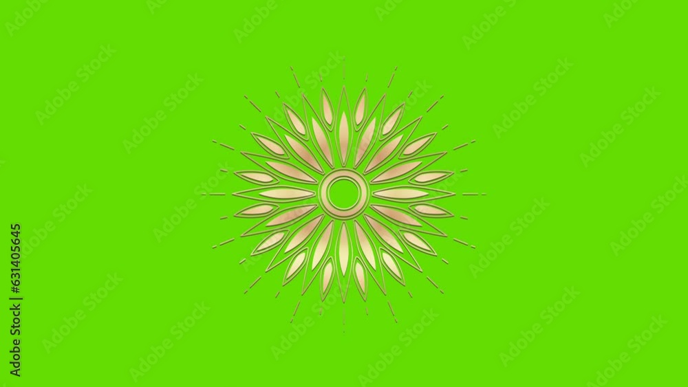 Art decor transition green screen. Incl ALPHA MATTE. Perfect 4K Art ...