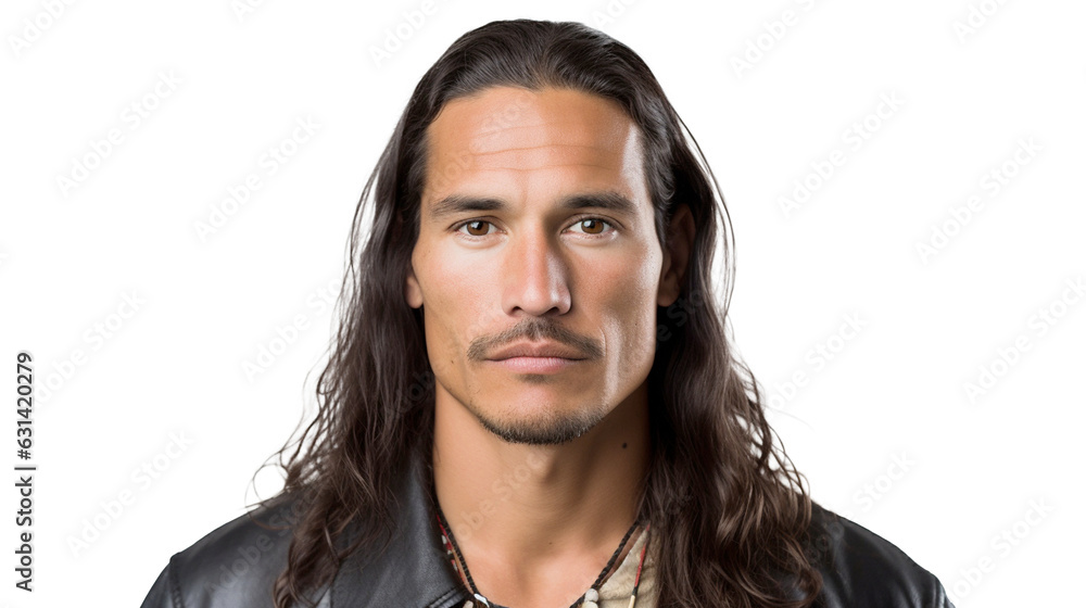Compassionate Hispanic-Native American man, ethnic groups, white ...