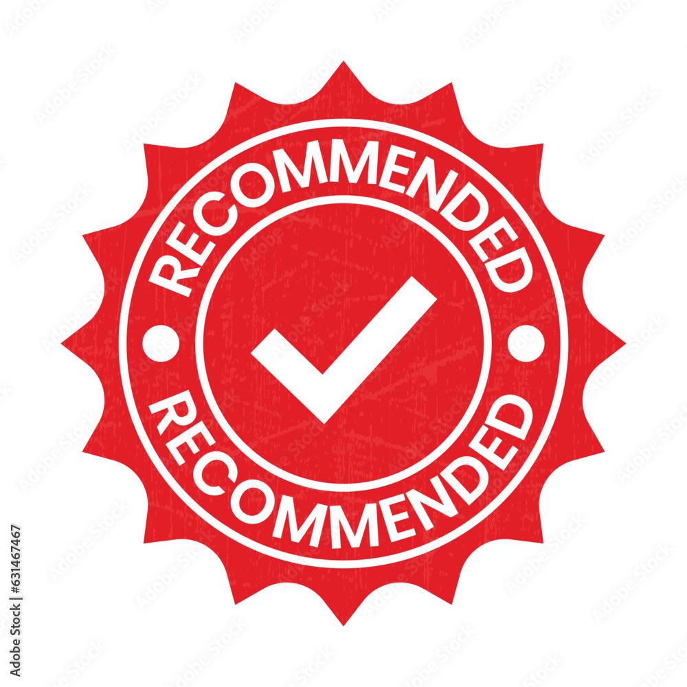 Recommended Stamp, Recommendation Icon, Recommendation Rubber Stamp ... Recommended Stamp, Recommendation Icon, Recommendation Rubber Stamp ...