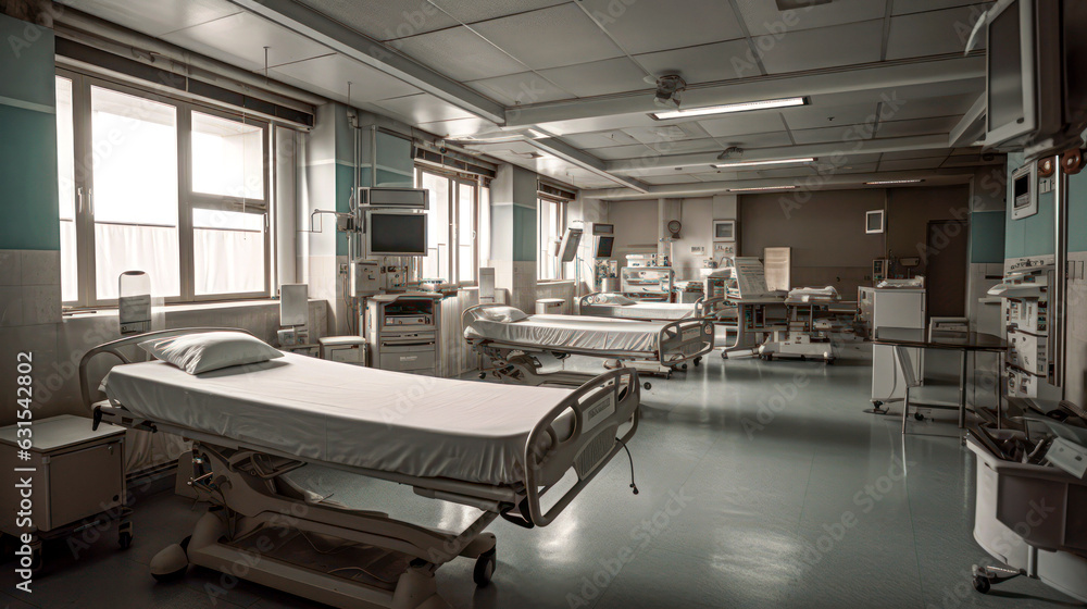 Hospital Notaufnahme (emergency room) Stock Photo | Adobe Stock