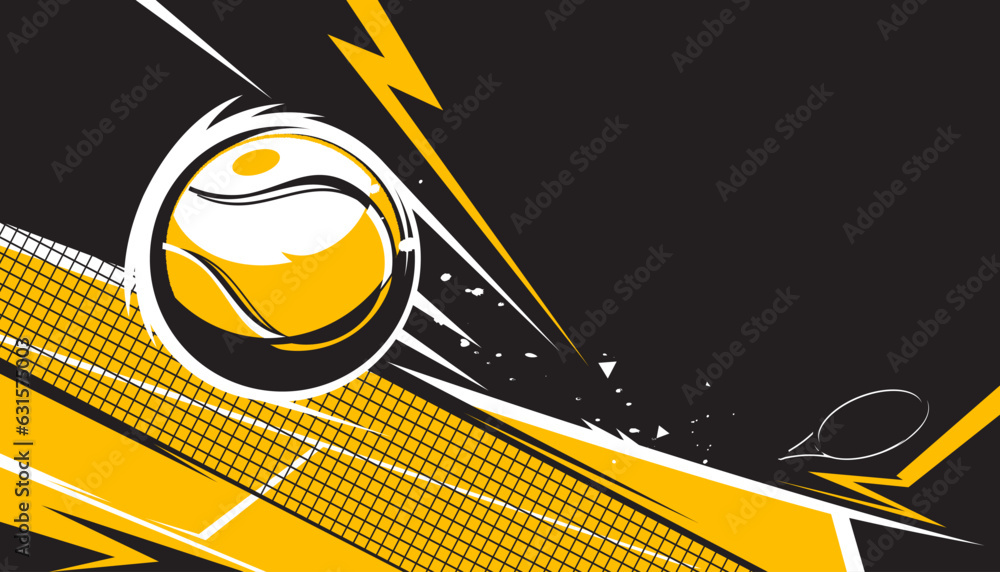 Tennis abstract background design. The sport concepts Stock ...