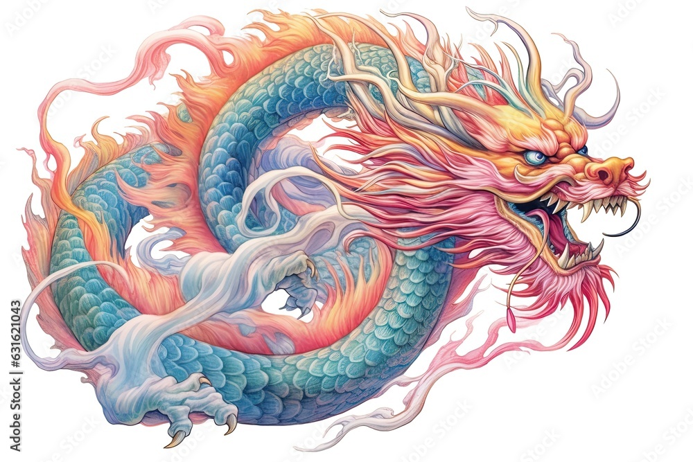 Colorful Chinese Dragon: A Mesmerizing Symbol of Fortune and Power in ...