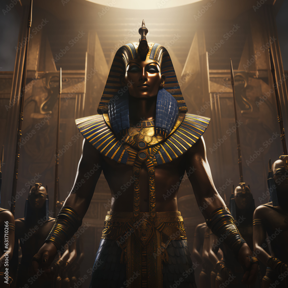 Mysterious Ancient Egyptian God-King Pharaoh who is an Anunnaki Stock ...