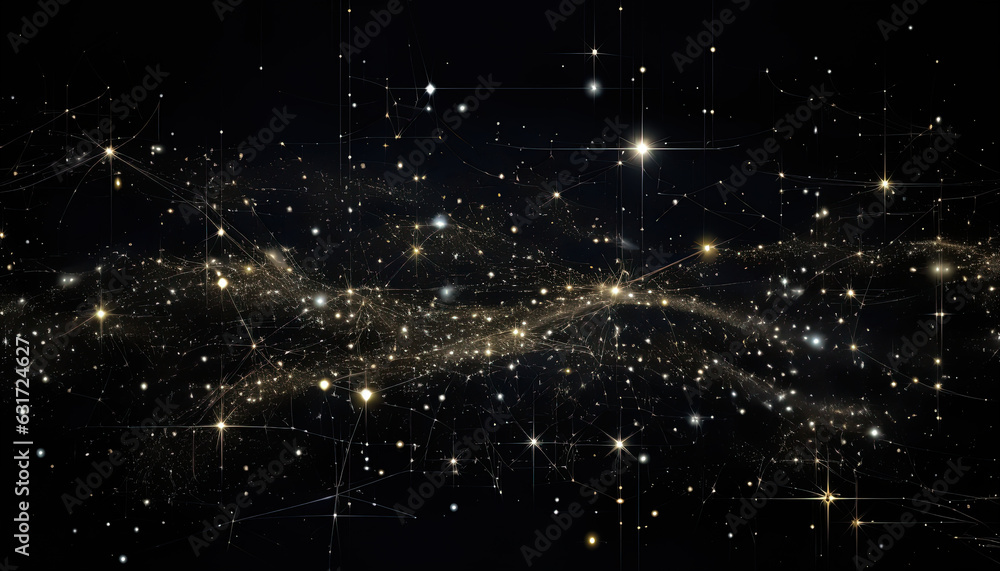 Celestial arrangement of stars forming recognizable media-related ...