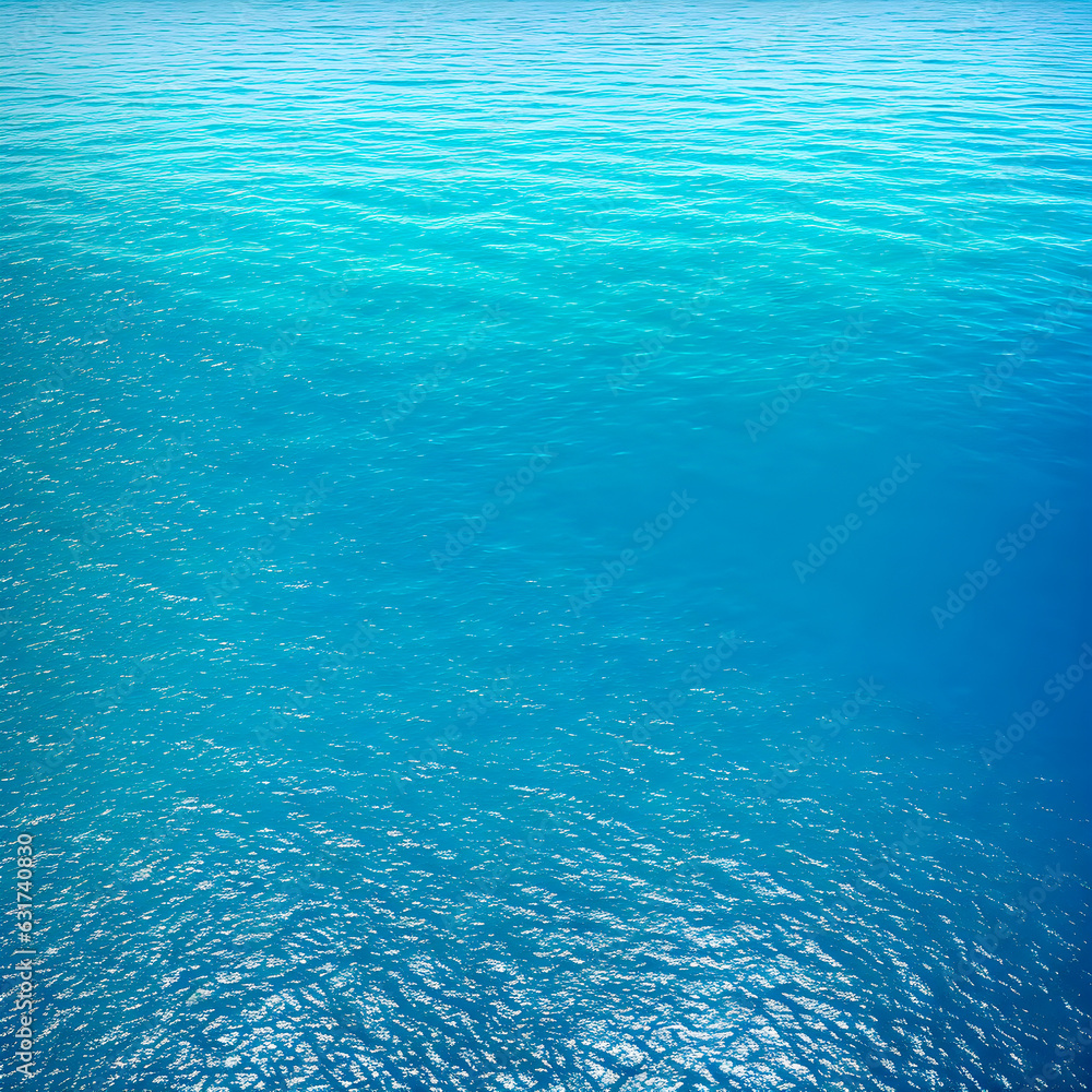 Abstract background of sea water with gentle ripples on the surface and ...