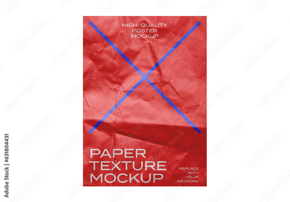 Paper Mockup Texture Letterhead Template Branding Identity Poster Flyer ...