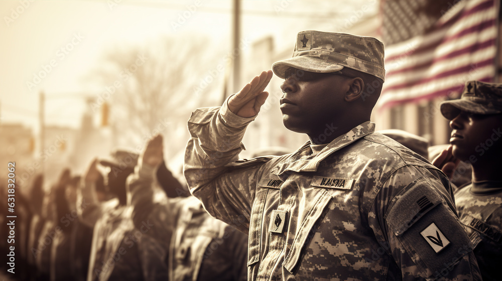 The entire community comes together to salute and honor the returning ...