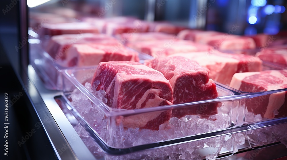 Artificial meat is produced in the laboratory. Analysis of the ...