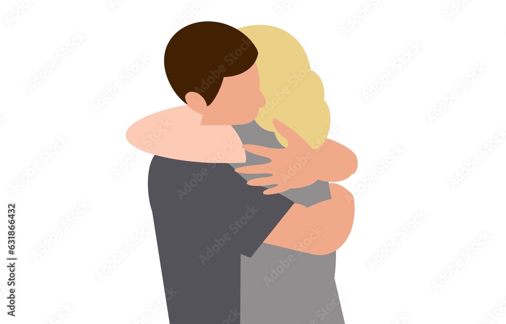 Hugging couple, hugs, hugging each other, hugging people, love, emotion ...