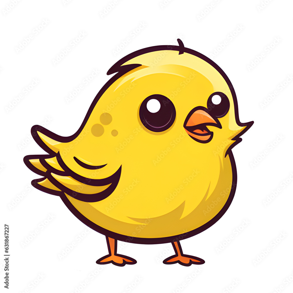 Happy cute bird cartoon illustration design, Cartoon blue bird clip art ...