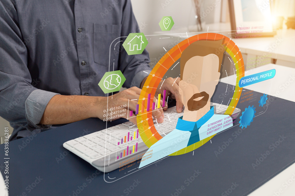 Step into the future workplace with captivating UX/UI application ...