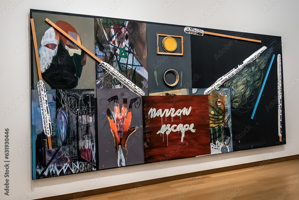 Interior of Stedelijk Museum: “Tomorrow is a Different Day ...
