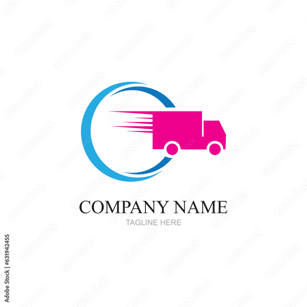 Delivery solution logo design,Delivery service, Delivery express logo ...