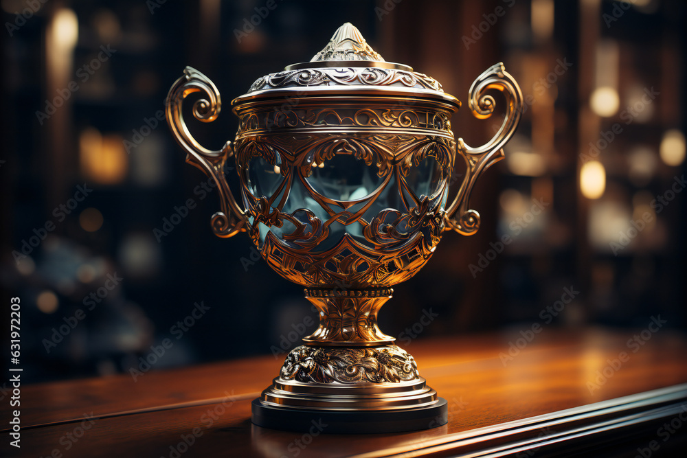 Success: First Place Winners Trophy Champion's Glory and Achievement ...