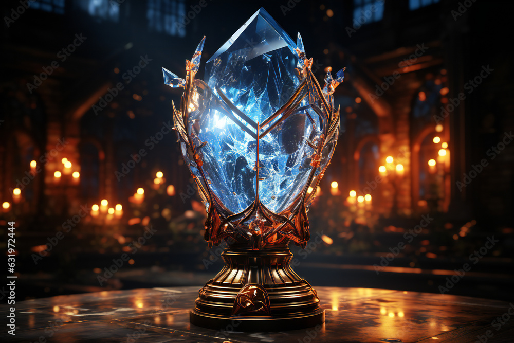 Success: First Place Winners Trophy Champion's Glory and Achievement ...