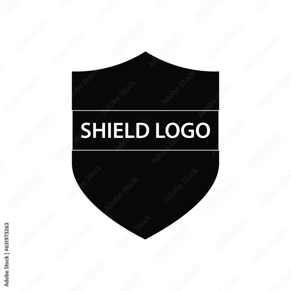 Shields line icon set. Different shields shapes. Line art. Protect ... Shields line icon set. Different shields shapes. Line art. Protect ...