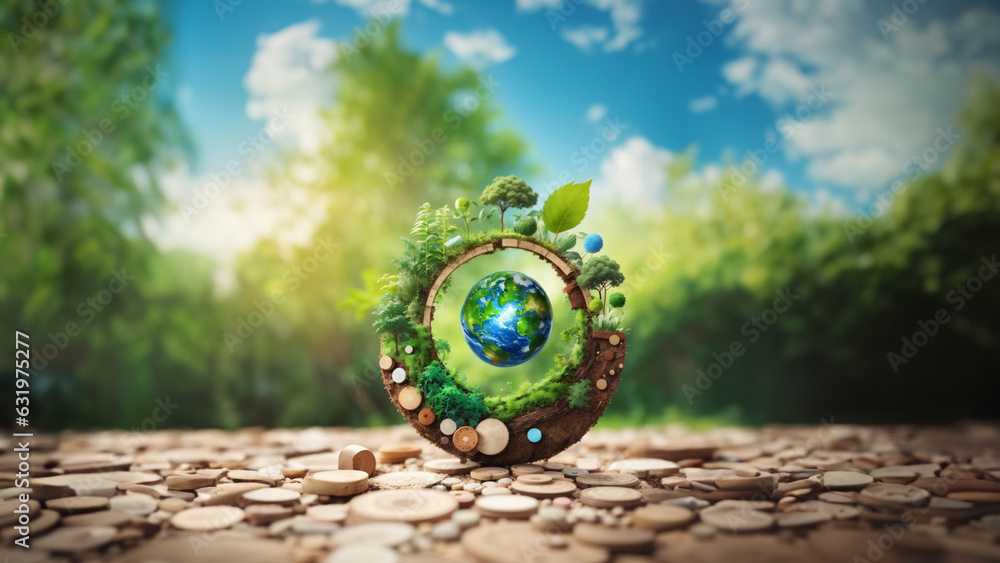 Crystal globe with Clean hydrogen energy concept and H2 for Sustainable ...