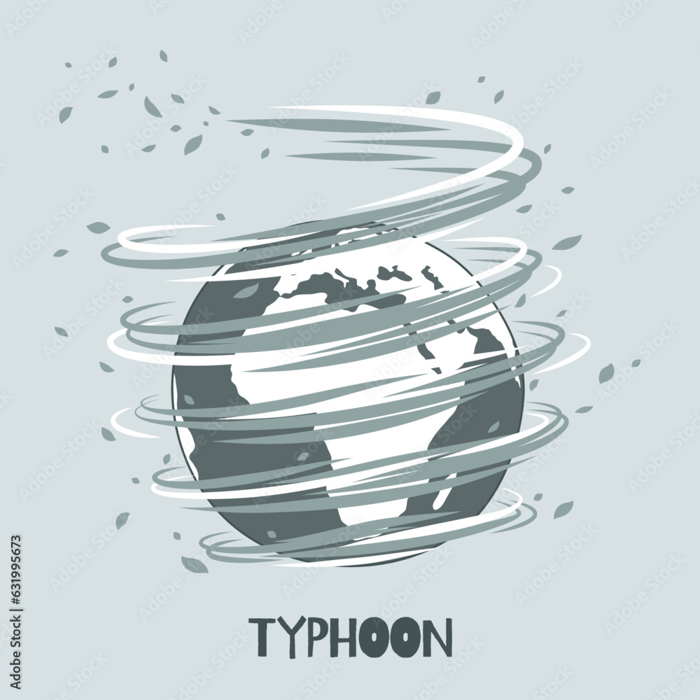 Disasters caused by abnormal weather, Damage caused by a huge typhoon ...