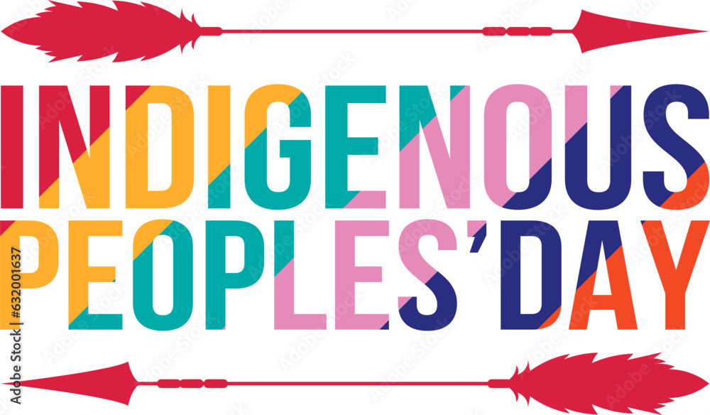 Indigenous Peoples Day. Indigenous People background, poster, banner ...