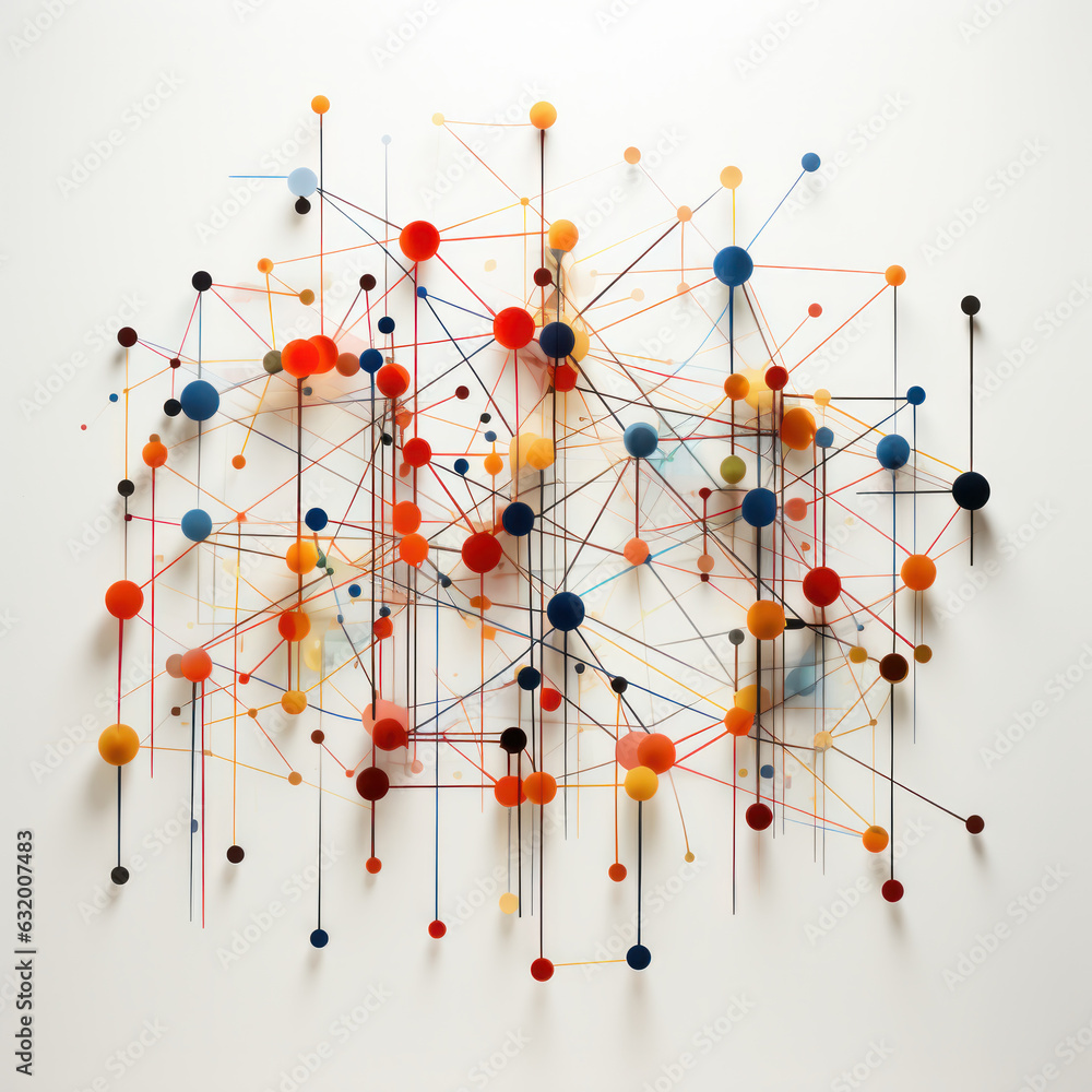 simple social network where nodes represents a person and each person ...