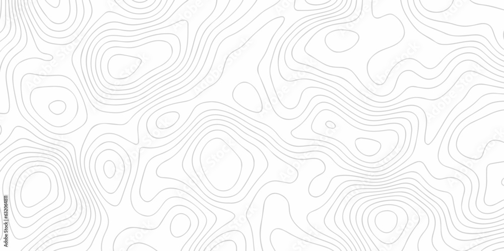 Seamless pattern with lines Topographic map. Geographic mountain relief ...