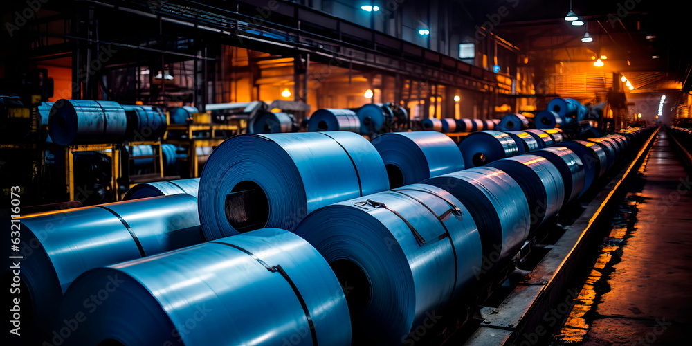 Conveyor belts moving materials seamlessly between different stages of ...