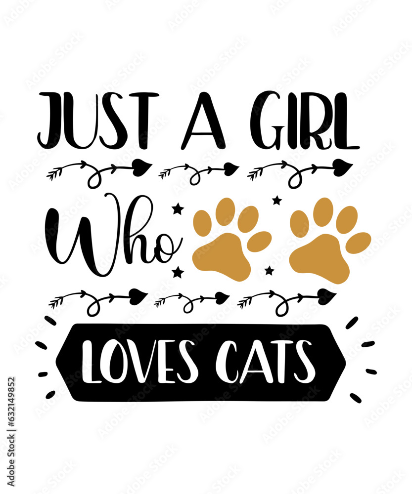 Cat svg Bundle, Cat Lover svg, Cat Mom svg, Funny Cat svg, Cat Quotes ...