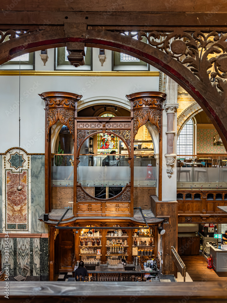 Mercato Mayfair is a food hall situated in the deconsecrated St Mark’s ...