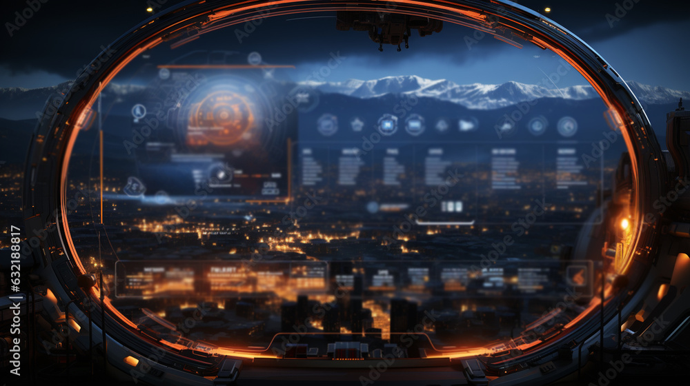 Futuristic Callouts titles in HUD style. Hud, GUI for game background ...