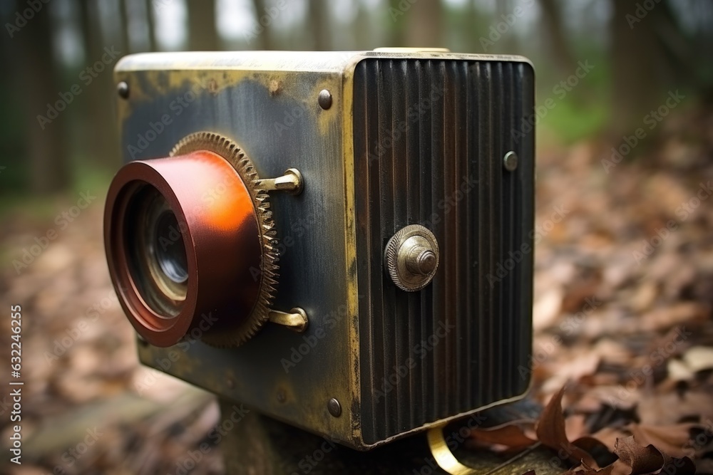 step-by-step process of making a pinhole camera Stock Photo | Adobe Stock