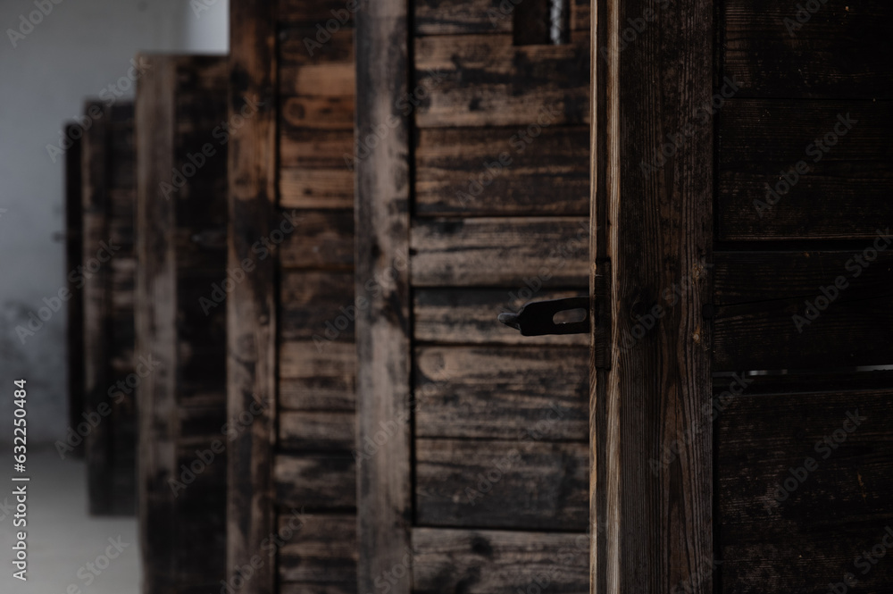 Solitary confinement cells in the Small Fortress, which served as a ...