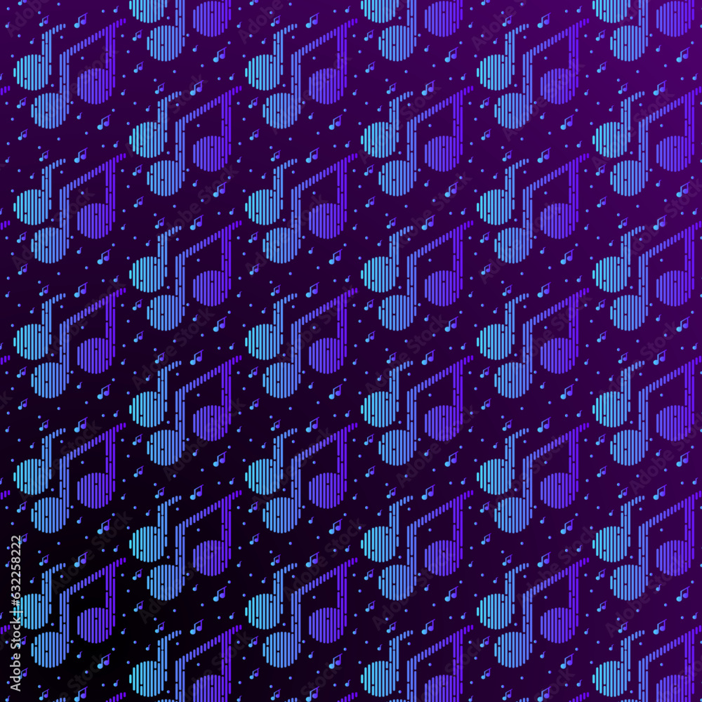 Music background template Stock Vector | Adobe Stock