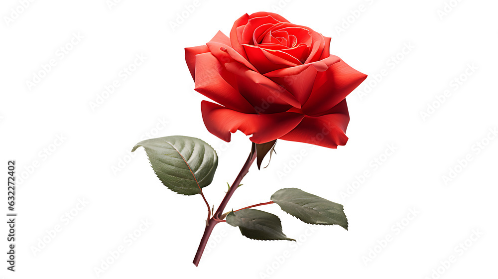 Rose flower with tree branch transparent background. Rose flower png ...