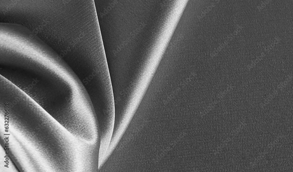 Luxury silk texture background dark gray color for beauty and fashion ...