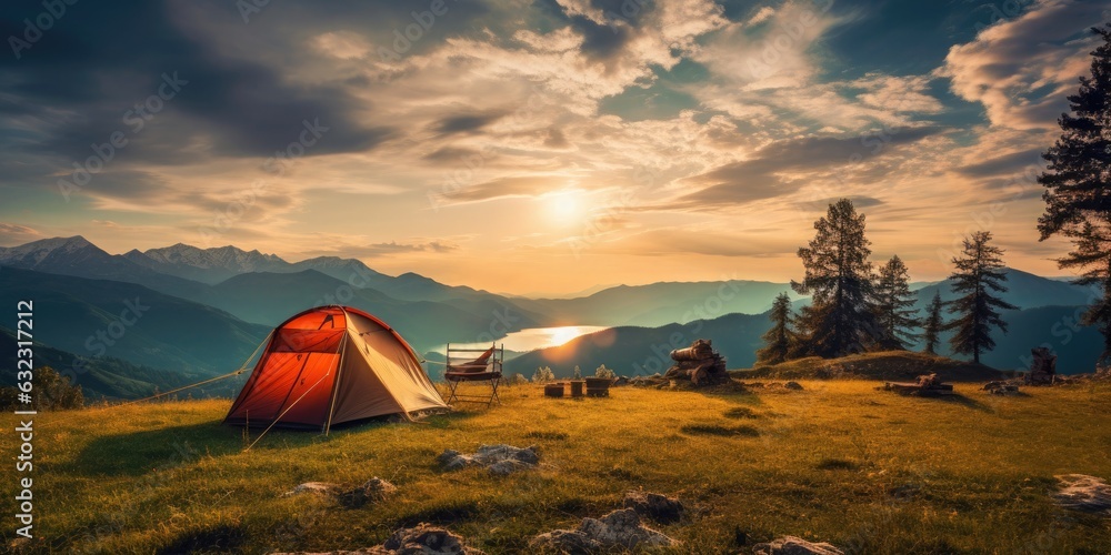 Camping in some of the most beautiful landscapes in the world ...