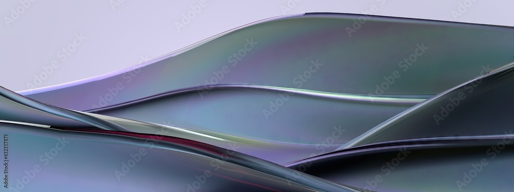 A background of an Elegant and Modern 3D Rendering image of a thin ...