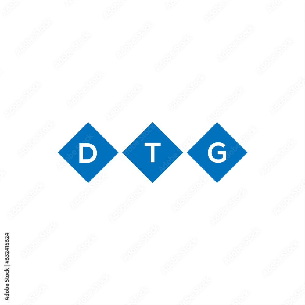DTG letter technology logo design on white background. DTG creative ...