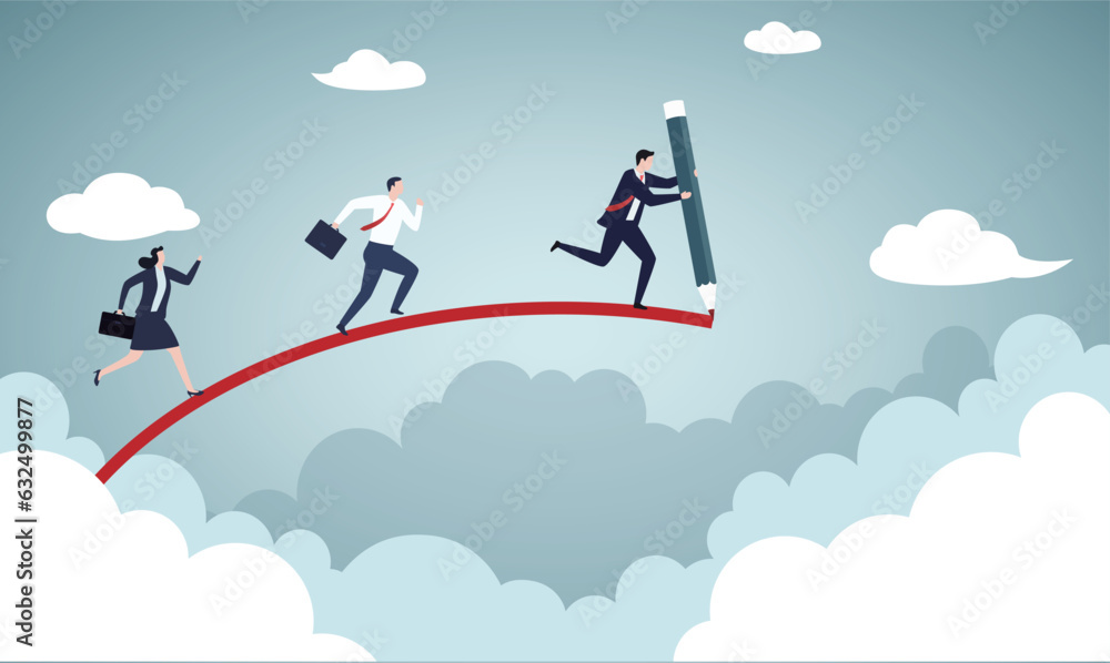 Leader to guide team to achieve success, manager to develop career path ...