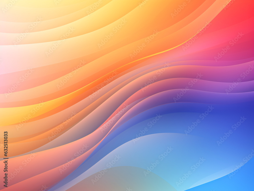 A captivating wallpaper featuring a seamless color gradient, creating a ...