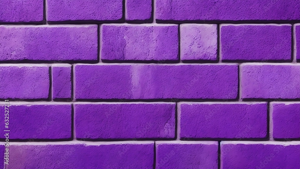 Texture background purple brick wall background. Brickwork and ...
