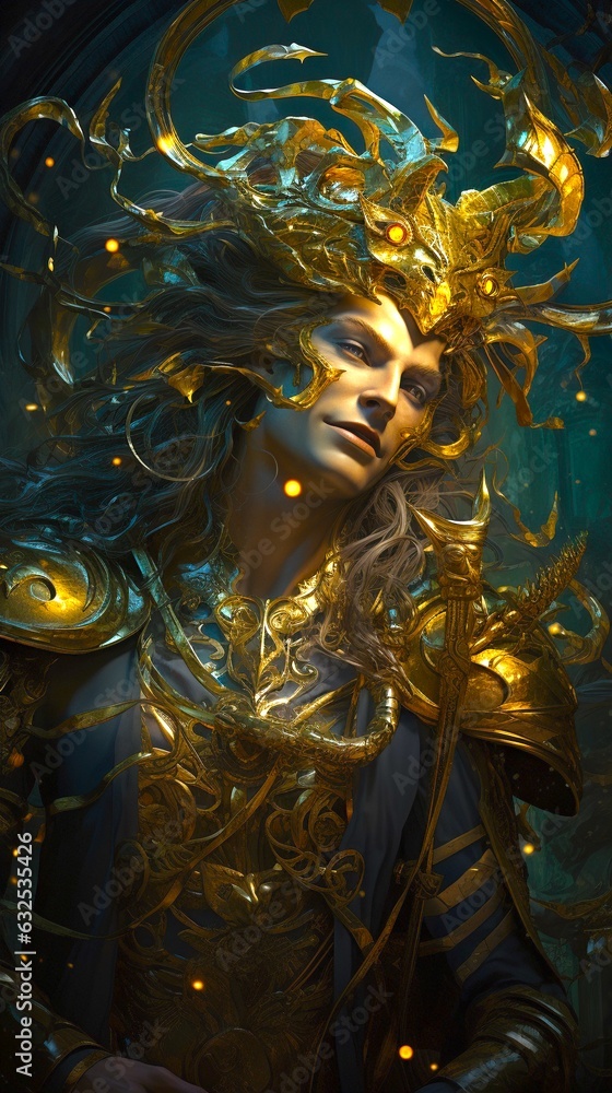 The Prankster's Charm - Mischievous Portrait of Loki, the Cunning ...