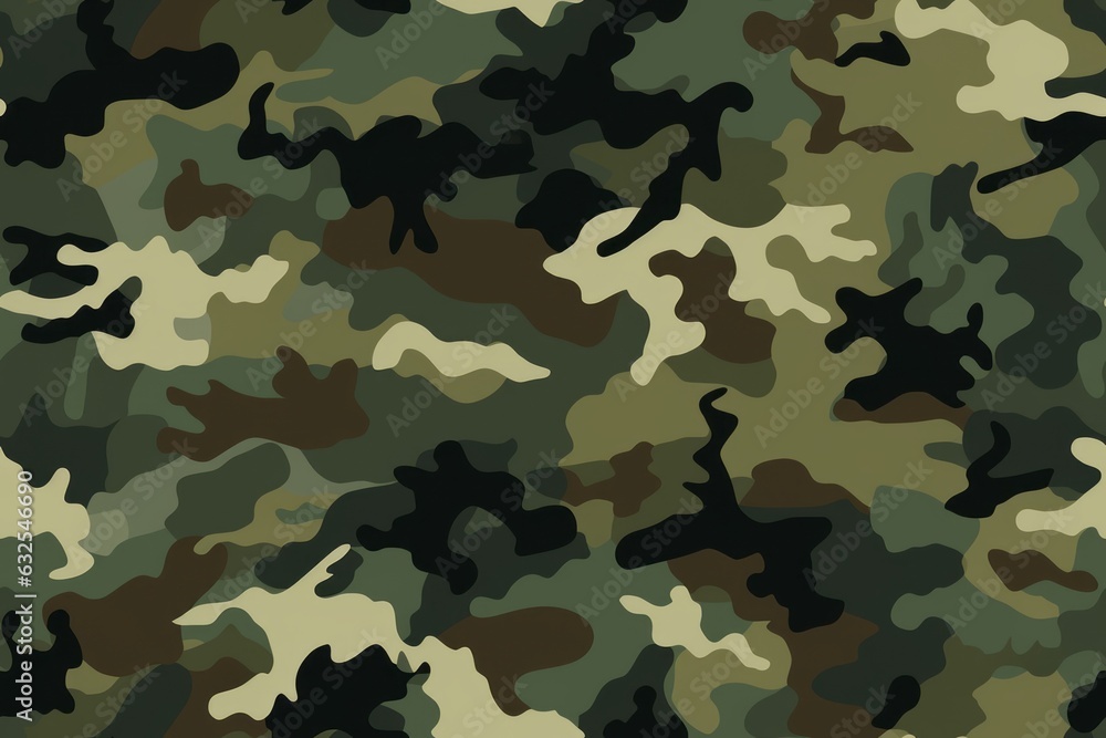 Military background. Graphic resource or blank as copy space. AI ...