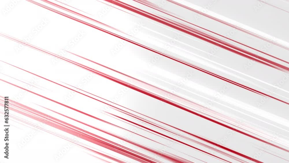 Vidéo Stock Cartoon background speedline red and white colors ...