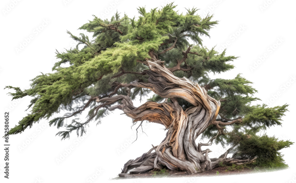 Old cedar tree with transparent background Stock Illustration | Adobe Stock