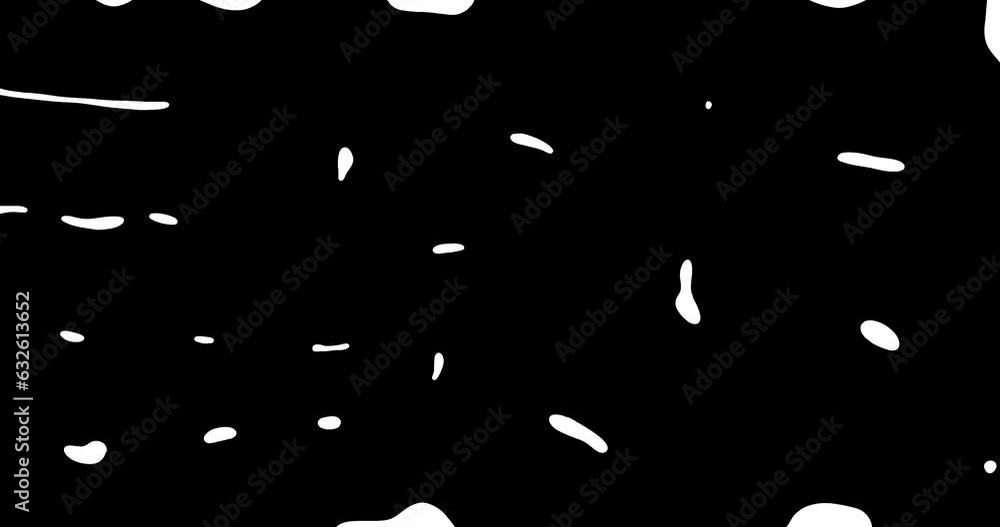 Hand Drawn Animal Transition Stock footage video set. Black and White ...