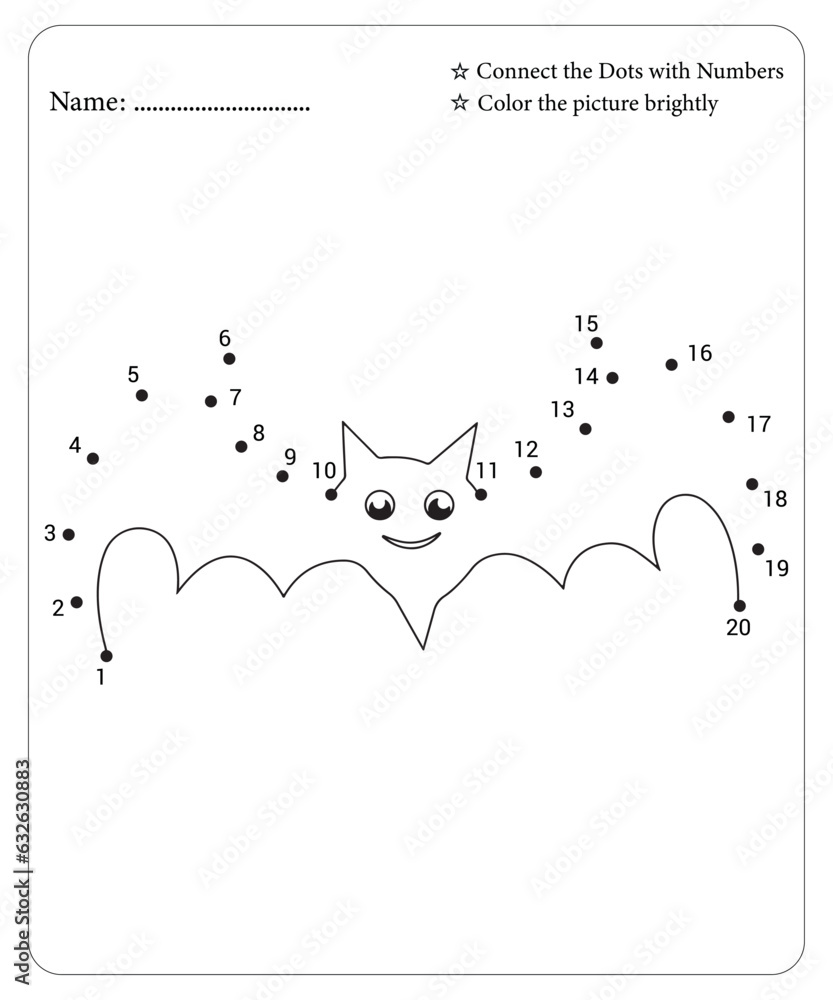 Halloween Dot To Dot Pages for kids, Halloween Coloring Pages ...