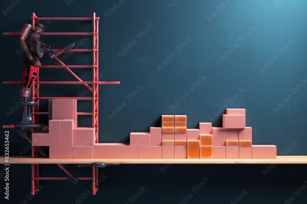 Work in progress loading bar, business strategy and plan, installation ...